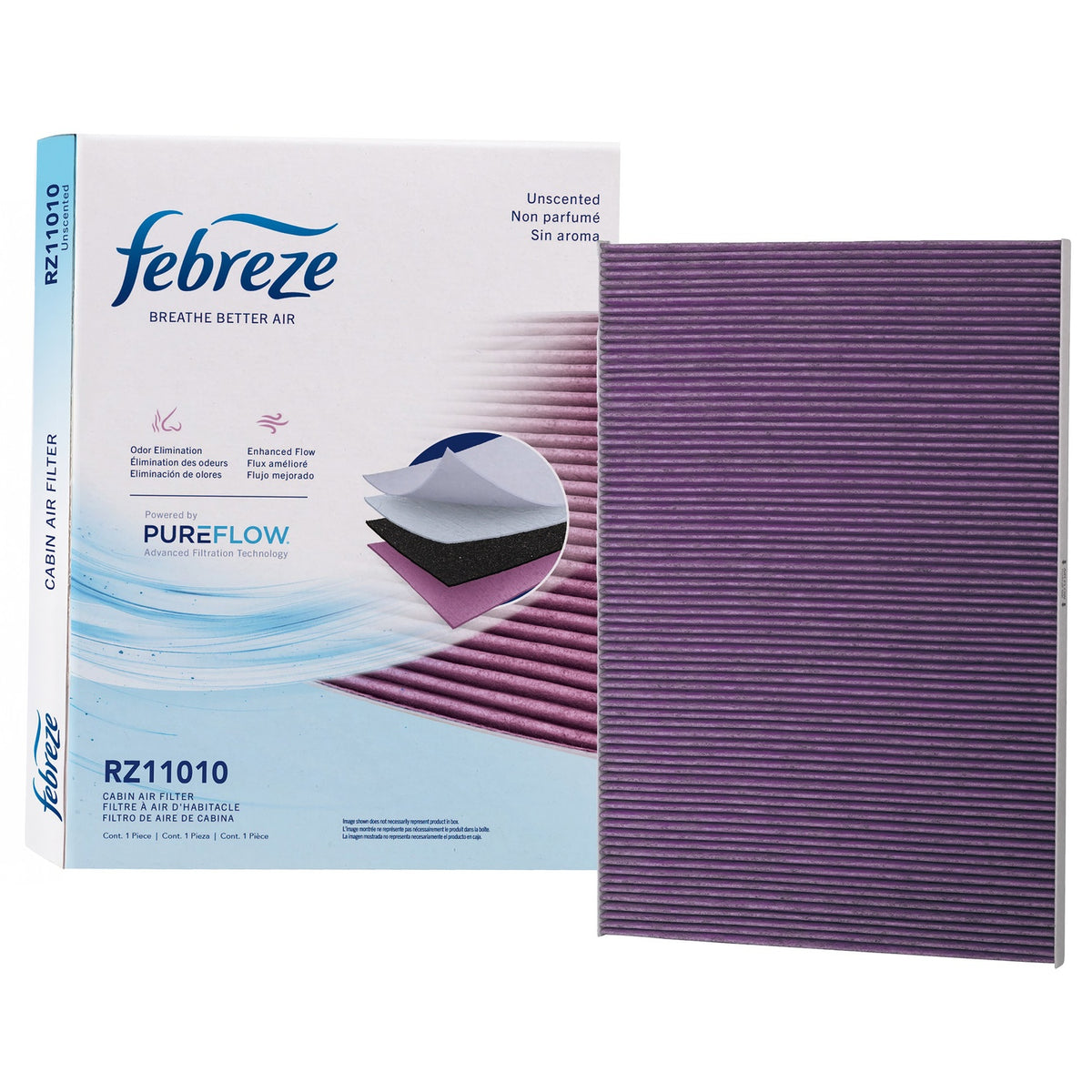 Febreze Odor Control Cabin Air Filter by PUREFLOW RZ11010 | Fits 2025 ...