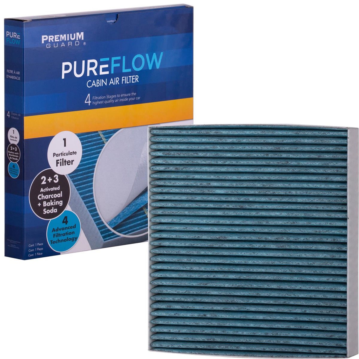 PUREFLOW 2021 Nissan Rogue Cabin Air Filter with Antibacterial ...