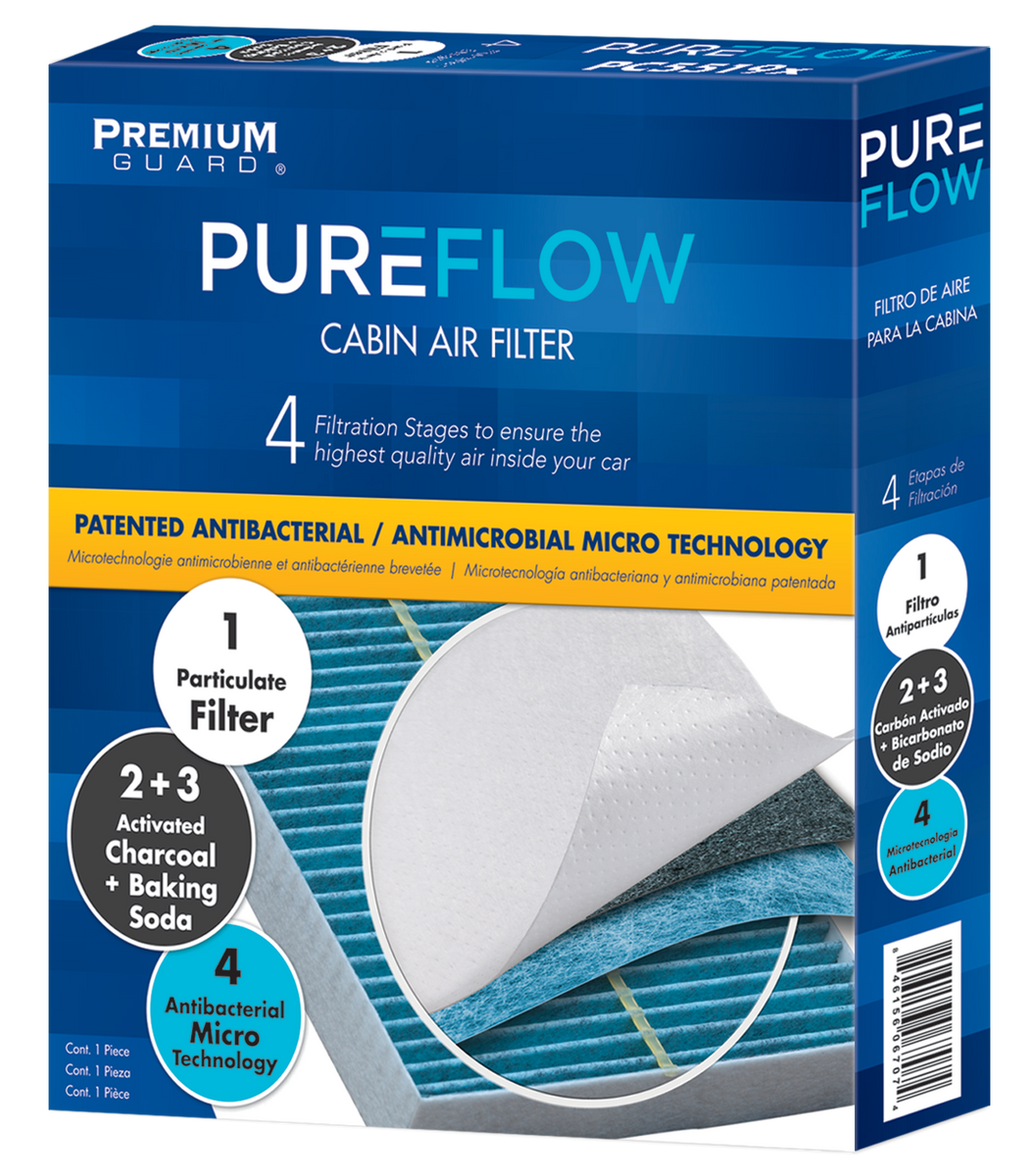 PUREFLOW 2020 Volvo XC40 Cabin Air Filter with Antibacterial Technolog ...